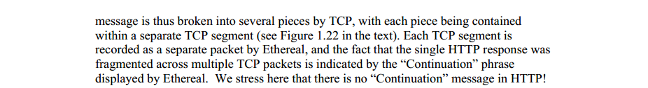 Ethereal实验之HTTP（三）_tcp报文continuetion-CSDN博客