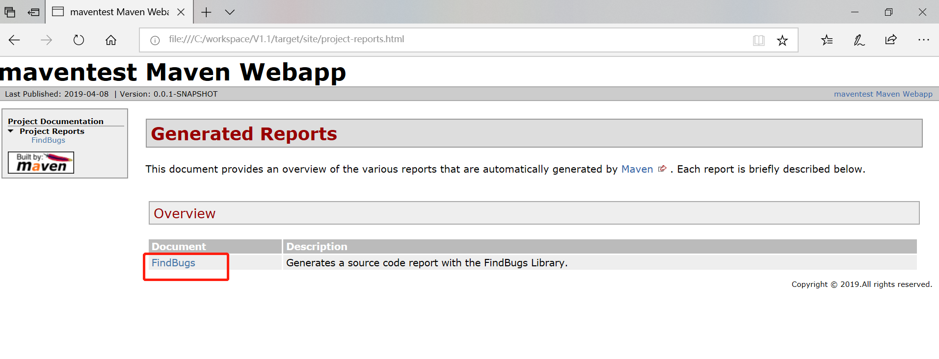 Maven项目集成Findbugs插件，生成findbugs报告Html_maven findbugs规则如何导出-CSDN博客