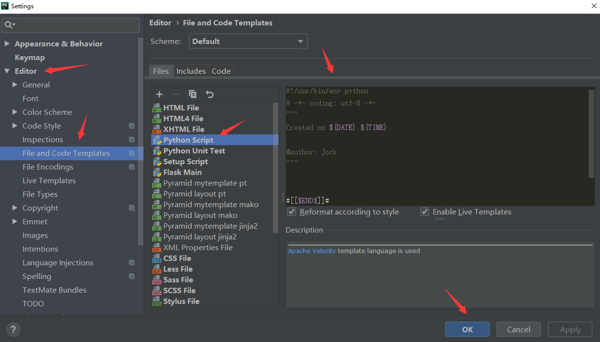 Pycharm 2018中设置脚本头_pycharm2018没有创建一个main.py的欢迎脚本选项-CSDN博客