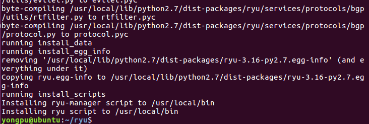 ryu控制器安装教程_ryu 下载-CSDN博客