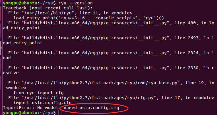 ryu控制器安装教程_ryu 下载-CSDN博客
