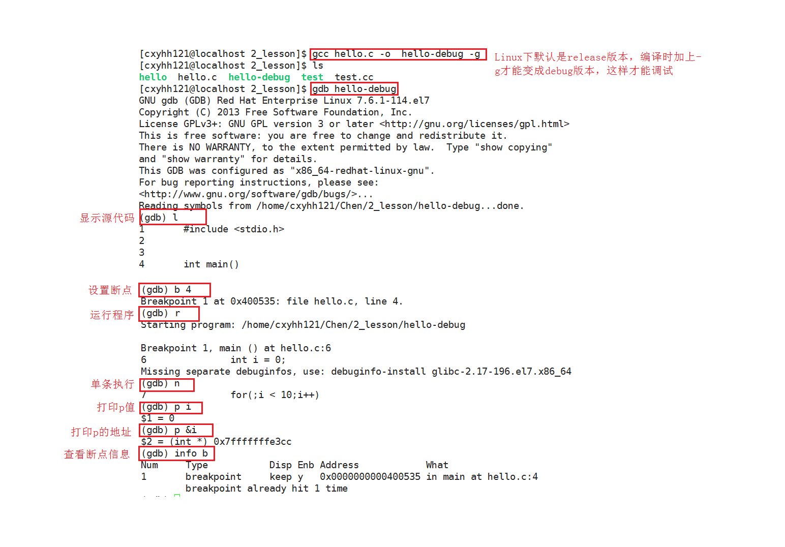 【linux】——编辑器gcc G 和调试器gdb的使用 Csdn博客