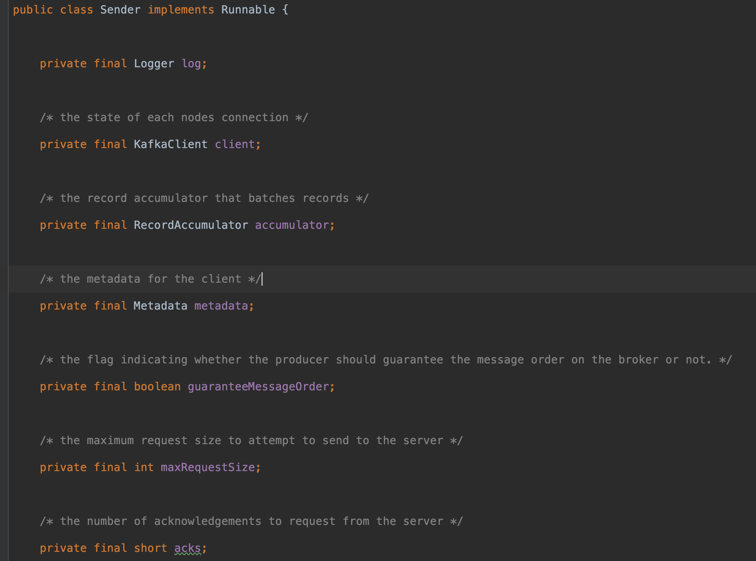 Kafka——Sender 线程分析_kafka sender线程-CSDN博客