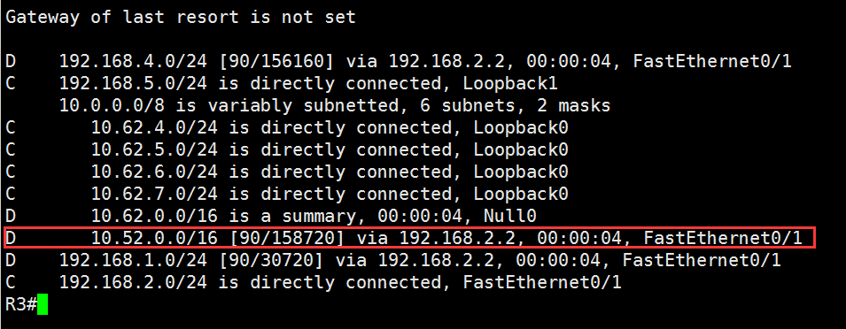 路由交换技术实战三 eigrp协议配置_设置eigrp时候ping不通-CSDN博客