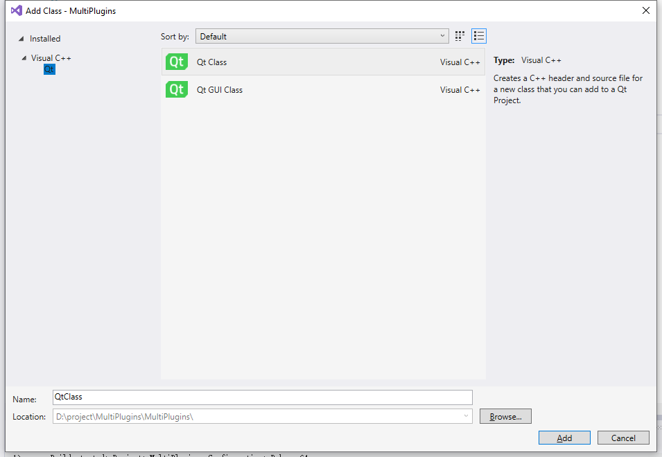 VS2017+QT一个dll中包含多个插件_qt class library制作插件-CSDN博客