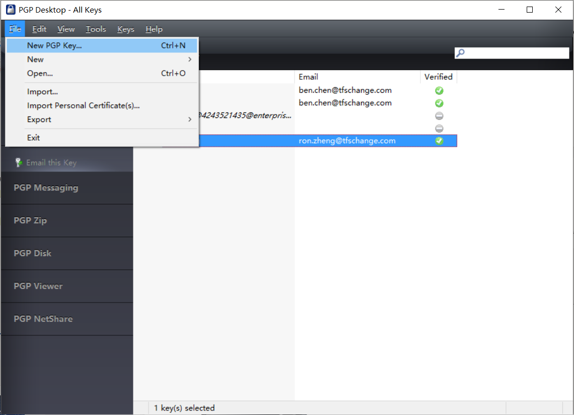 PGP生成秘钥对及应用_pgpprivatekey-CSDN博客