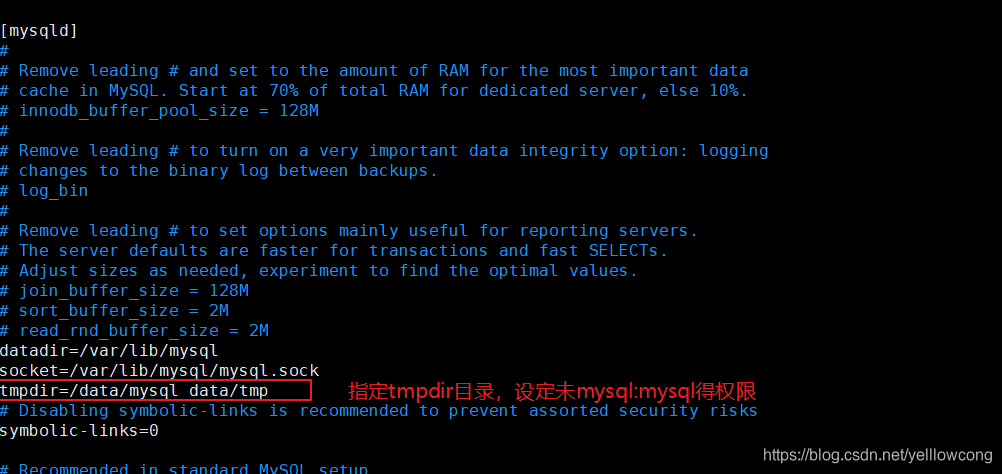 Mysql之cant Createwrite To File Tmpsql2b6d0my 得问题 Yellowcong Csdn博客
