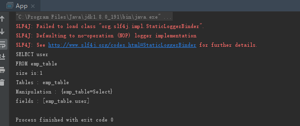 利用 druid 的 sql parser 模块解析 sql 语句获得表名_druid sqlprase 表名-CSDN博客