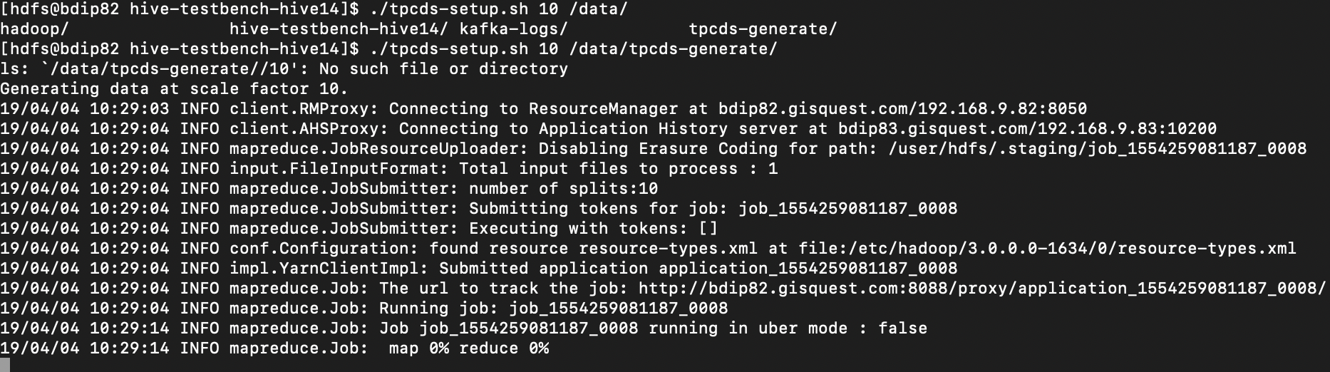 tpc-ds基准测试案例-hive_tpcds 导入 hive-CSDN博客