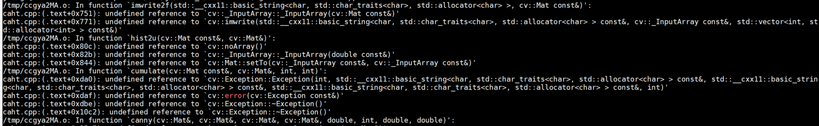 C++编译报错：undefined reference to `cv‘_undefined reference to `cv::aruco::detectorparamet-CSDN博客