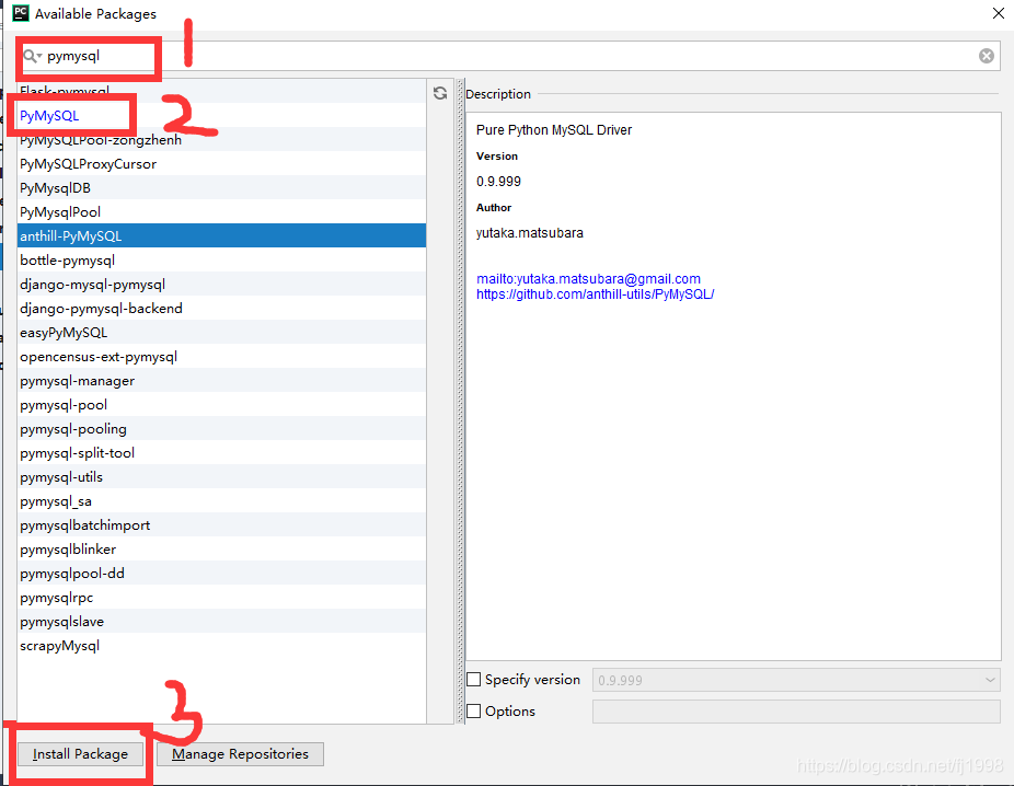 Python连接数据库pip Install Pymysql后import Pymysql 依然失败pymysql 安装但是依旧无法加载 Csdn博客