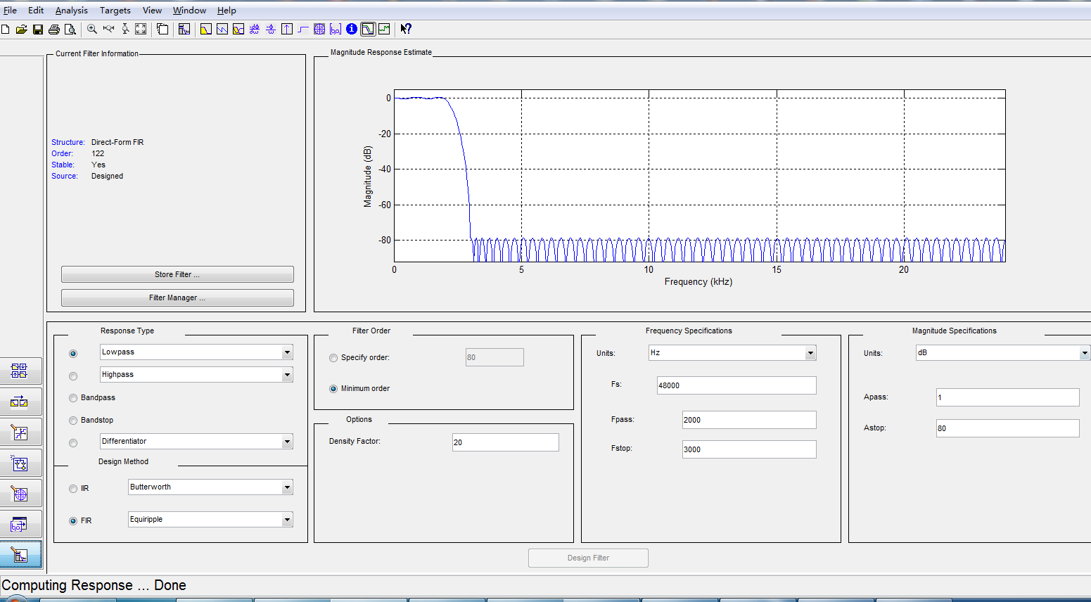 FIR数字滤波器 C语言实现_c语言实现fir滤波器-CSDN博客