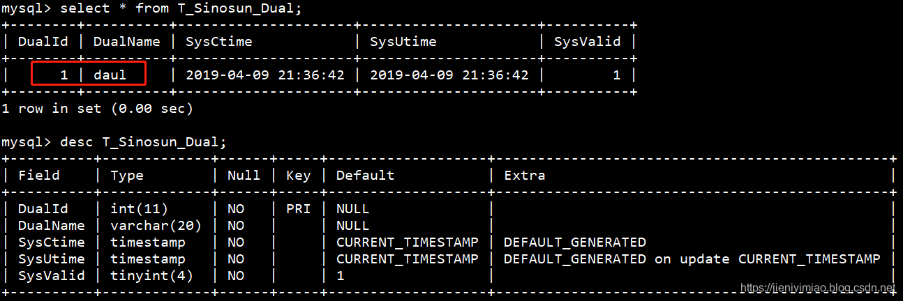 Mysql中dual表mysql From Dual Csdn博客