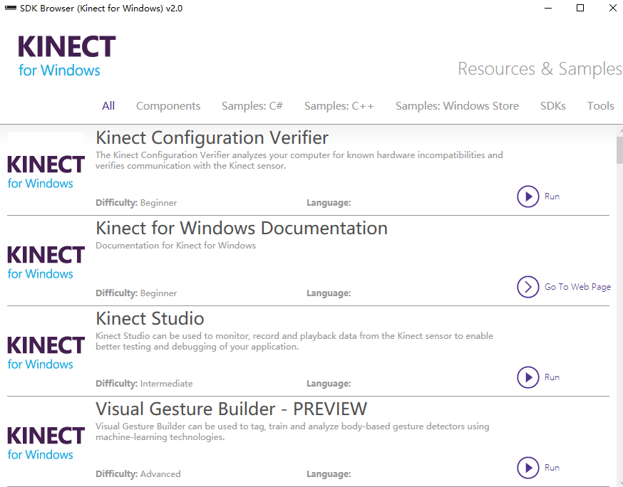 kinect配置---新手_kinect3.0-CSDN博客