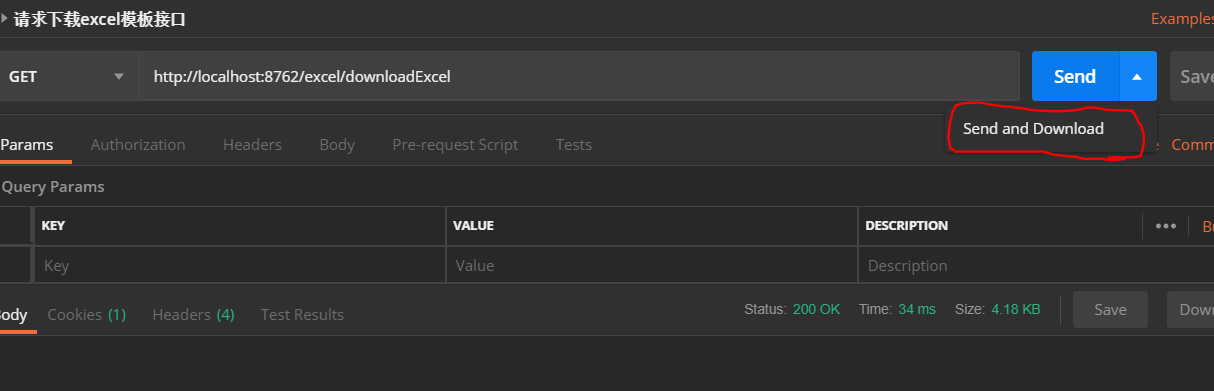 [SpringBoot]下载excel模板，postman测试接口_springboot 控制层下载一个xlsx文件-CSDN博客