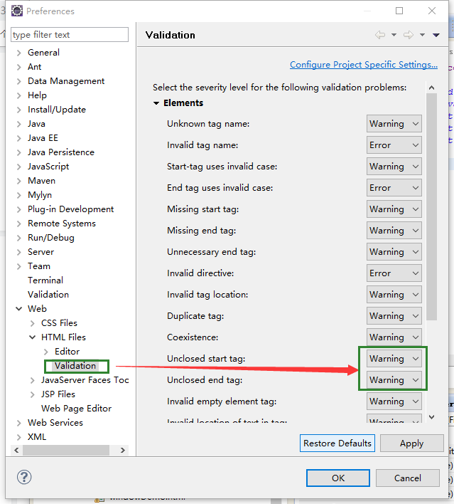 html页面报错 Start tag () not closed properly, expected '>'._start tag ( ) not closed properly ...