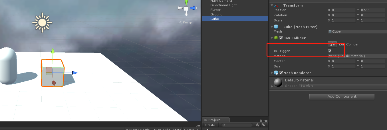 Unity物体触发的实现两种方法 Csdn博客 