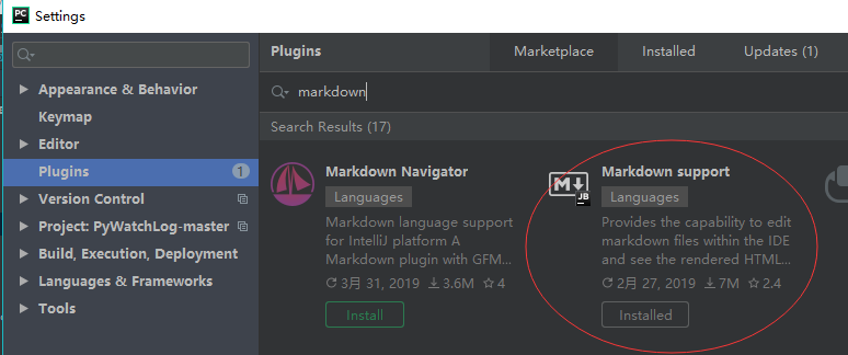 pycharm下载markdown插件以及书写markdown文件_pycharm markdown插件下载-CSDN博客