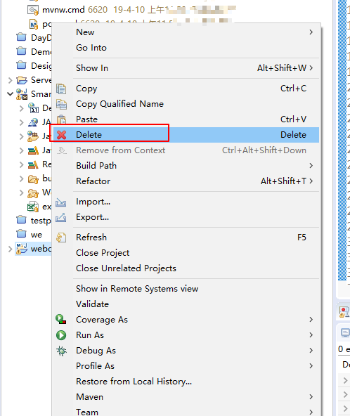 Eclipse如何导入idea中的springboot项目以及如何删除项目eclipse导入idea的springboot项目 Csdn博客