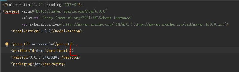 pom.xml报错 Element 'project' cannot have character [children],because the type's content type_pom ...
