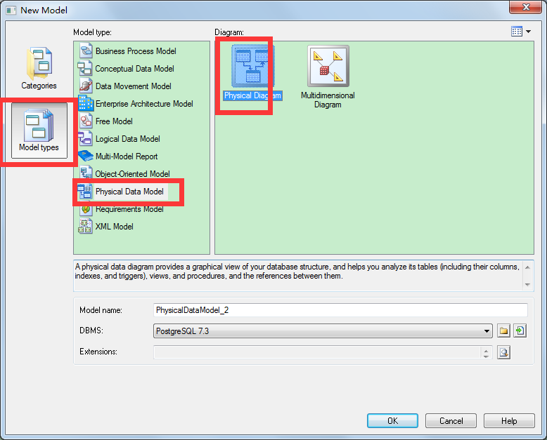 PowerDesigner连接Postgres数据库逆向工程生成PDM_powerdesigner pg生成pdm-CSDN博客