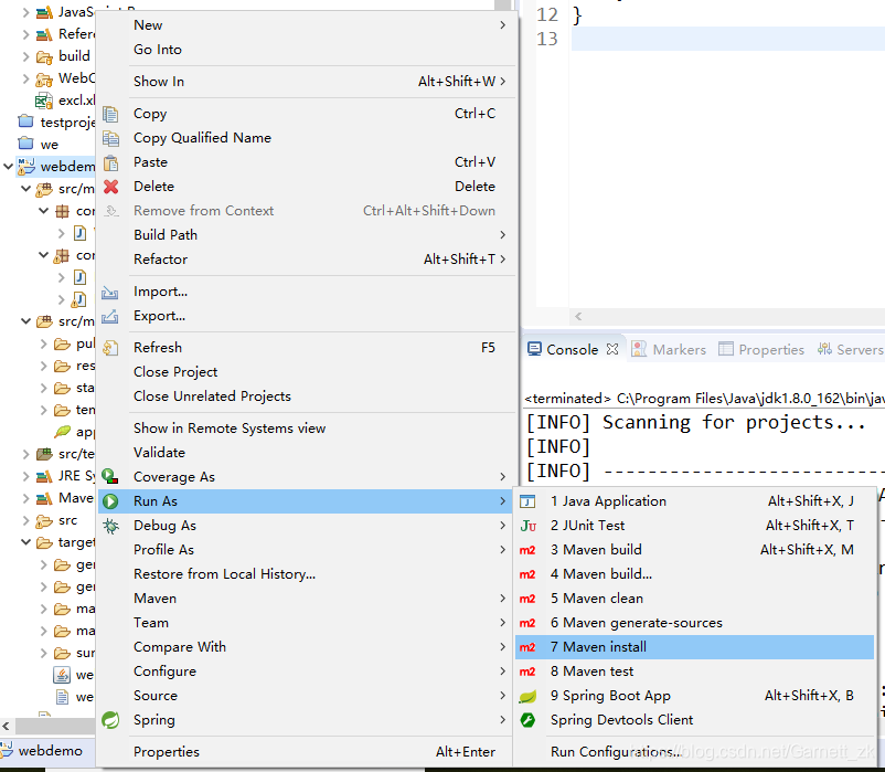 Eclipse中springboot项目如何打包成jar文件springboot打包成jar Csdn博客