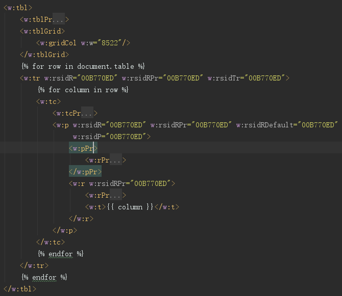 Python操作Word文档，建表_jinja2 word创建表格-CSDN博客