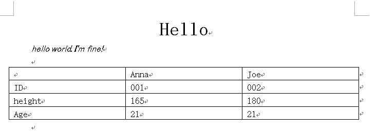 Python操作Word文档，建表_jinja2 word创建表格-CSDN博客