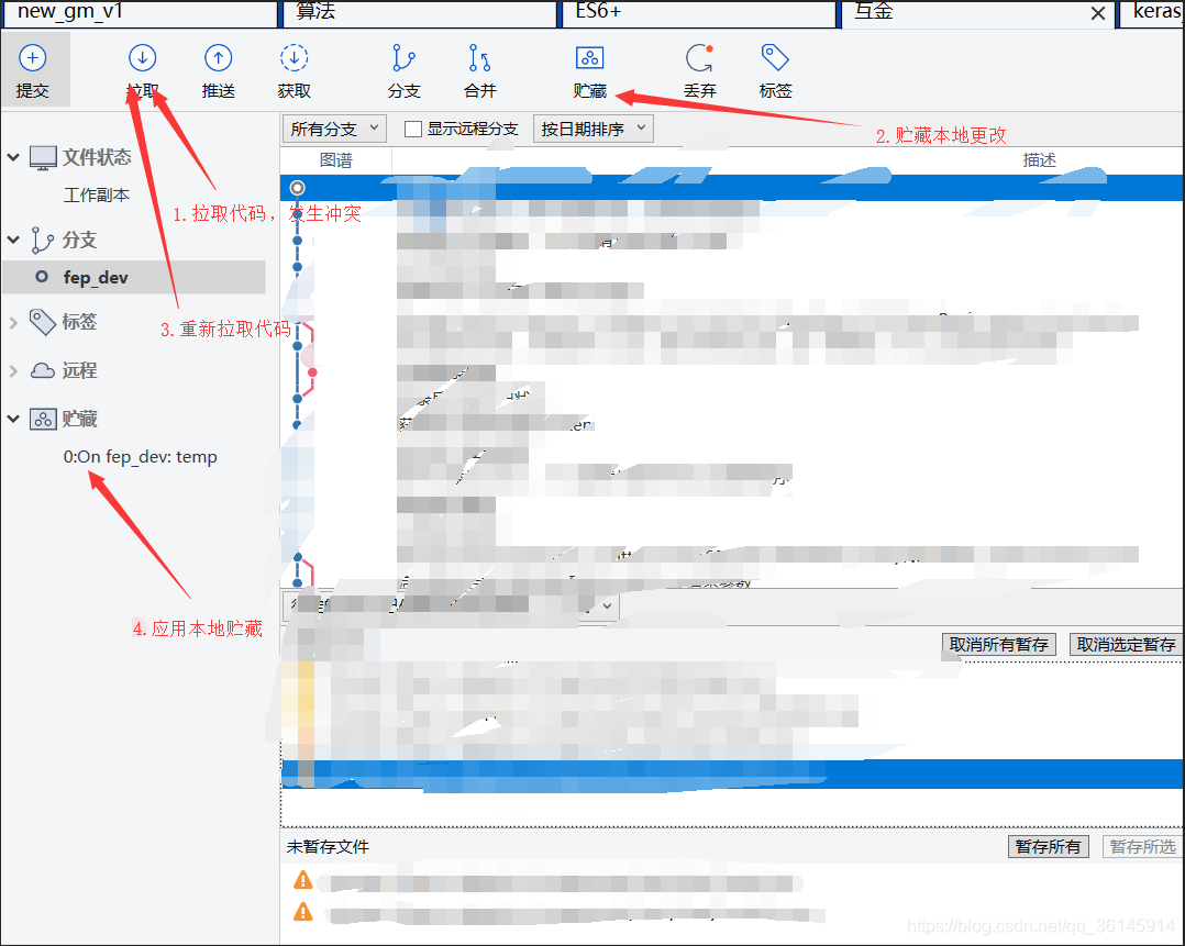 Git Vscode 解决代码冲突vscode 中git用pull后冲突怎么解决 Csdn博客