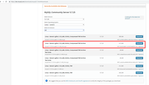 CentOS7下安装MySQL-5.7教程详细图解-CSDN博客