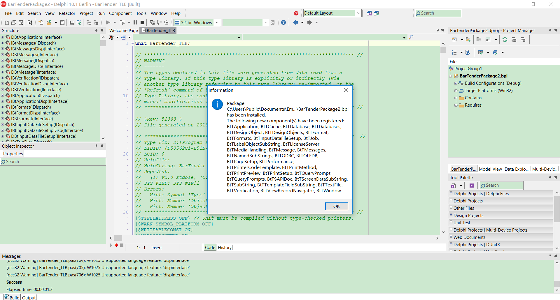 delphi10.1调用BarTender2016R5文件打印标签_delphi bartender模版调用-CSDN博客
