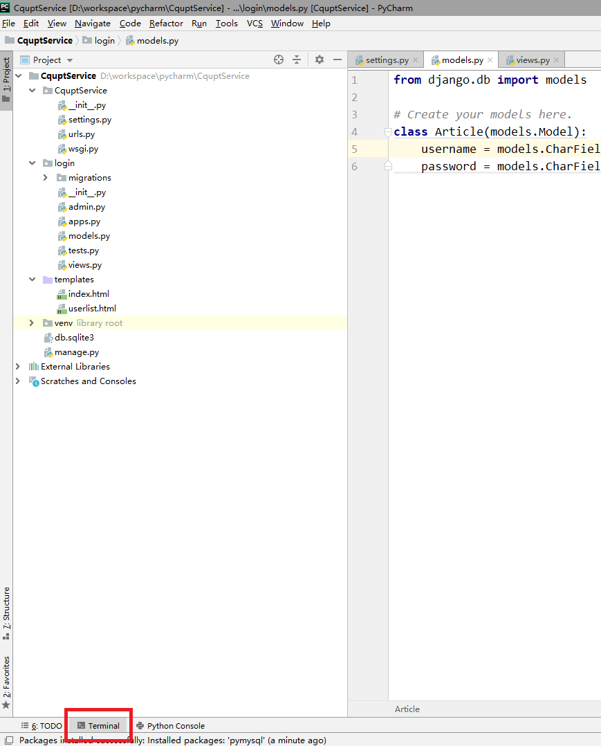 Python3使用Django创建网站并使用mysql（第三部分）_python和mysql建立网页-CSDN博客
