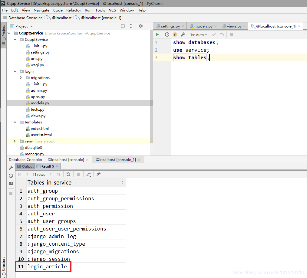 Python3使用Django创建网站并使用mysql（第三部分）_python和mysql建立网页-CSDN博客