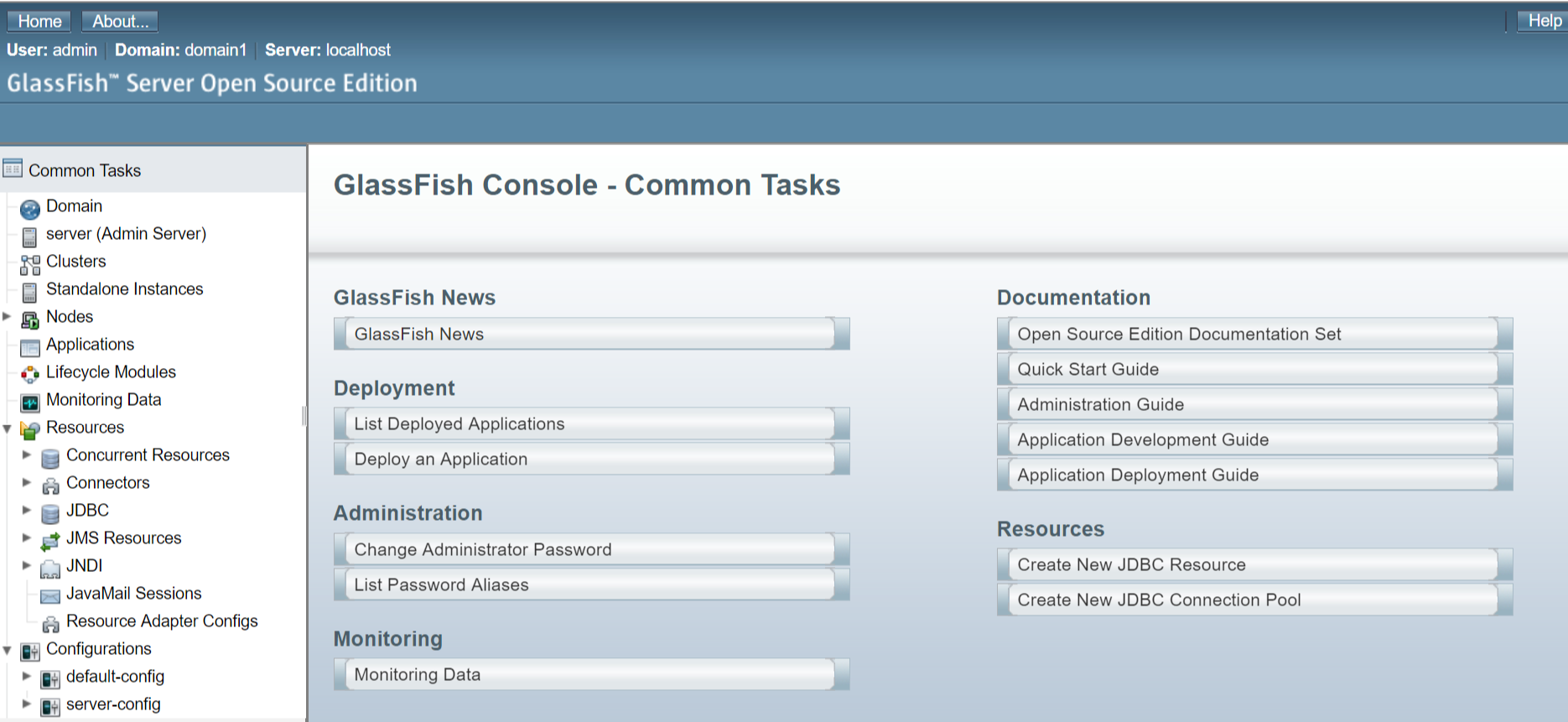 GlassFish的安装与使用之数据库连接池的配置及使用_glassfish 设置sqlserver jdbc-CSDN博客