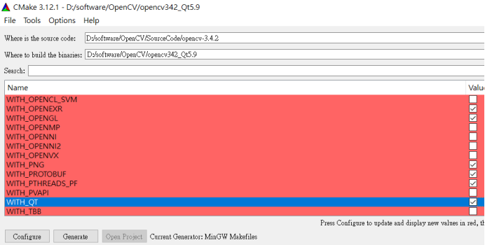 OpenCV4.0.1/4.0.0/3.4.2 + Contrib + Qt5.9 + CMake3.12.1编译及踩坑笔记、Qt5+OpenCV配置、代码验证、效果图、福利彩蛋_cmake ...