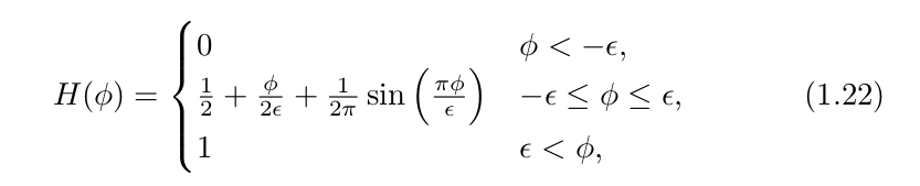 Implicit Surfaces （三）_heaviside函数-CSDN博客