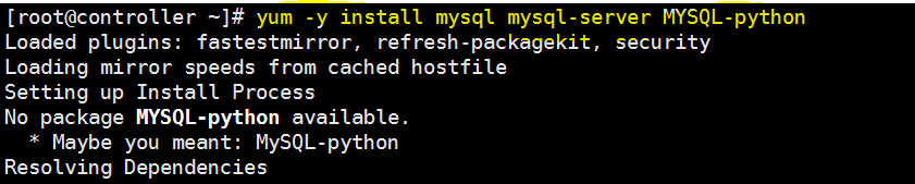 OpenStack平台的搭建（2）------MYSQL数据库的搭建_openstac控制台创建mysql-CSDN博客