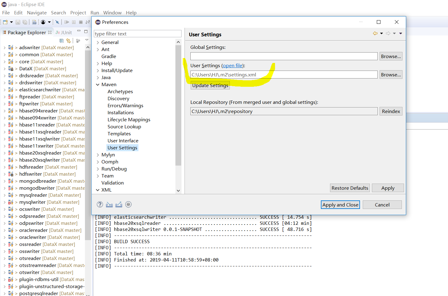 利用eclipse编译DataX_eclipse datax-CSDN博客