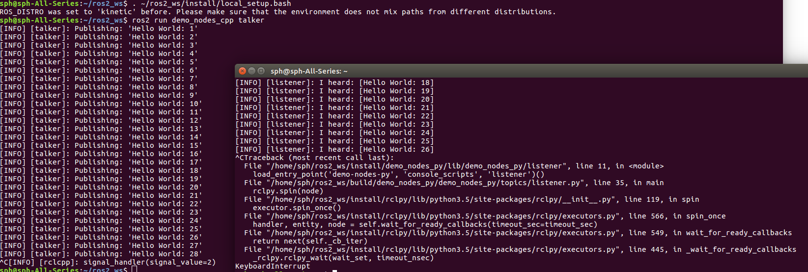 ubuntu16.04 ros2 Crystal Colcon 源码安装教程_error:colcon:colcon build: duplicate package names-CSDN博客