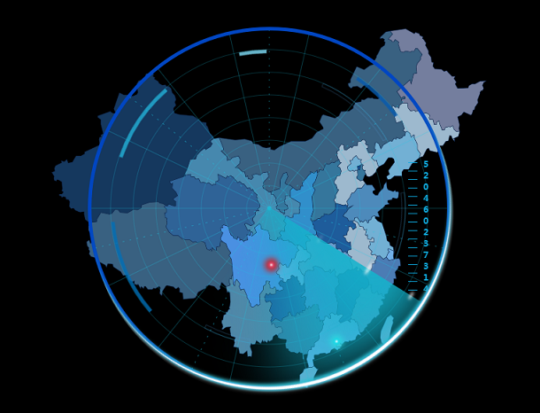 HTML5超炫3D雷达扫描地图玩法_地图 超炫 html 源码-CSDN博客