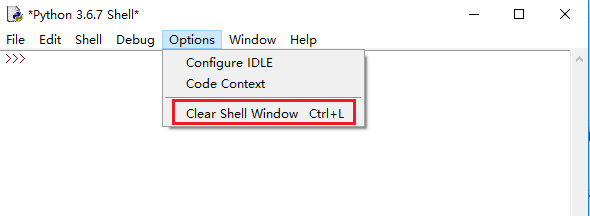 Python的IDLE编辑器命令行清屏配置-CSDN博客