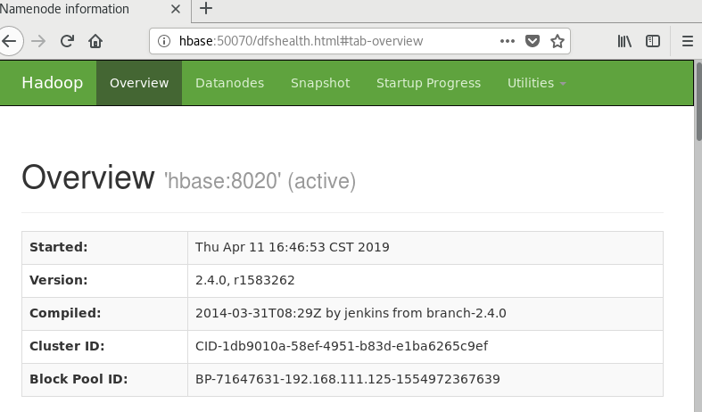 Hadoop单机安装教程（加HBase单机安装）_敲代码的ciery的博客-CSDN博客_hadoop hbase 单机安装