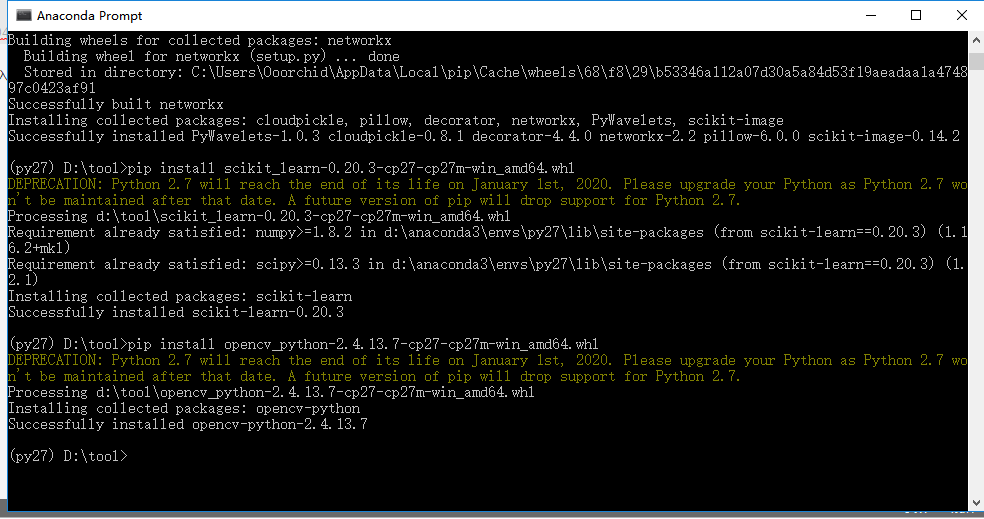 Anaconda中实现多个python环境共存，超快速从零配置python环境numpy、scipy、dlib等常用依赖库_anaconda 共用库 环境库-CSDN博客
