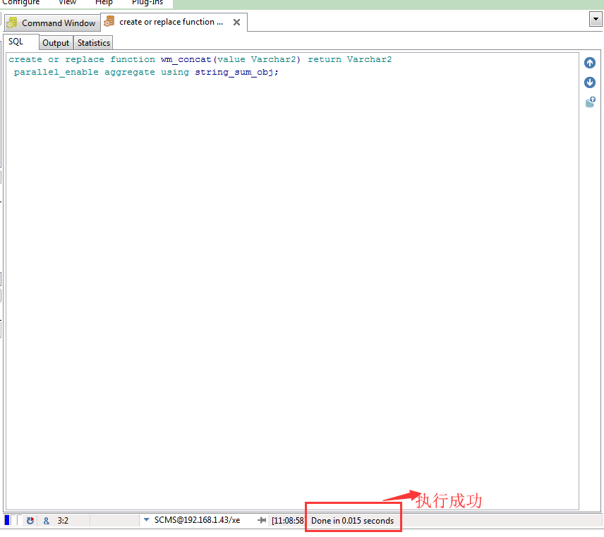 Javasqlsqlsyntaxerrorexception Ora 00904 Wmconcat 标识符无效wm Concat 标识符无效 Csdn博客