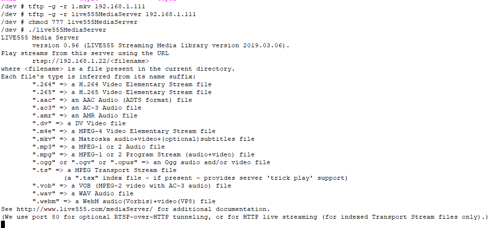 hi3516a——armlinux下搭建live555 RTSP Server_live555 hi3516 rtsp-CSDN博客