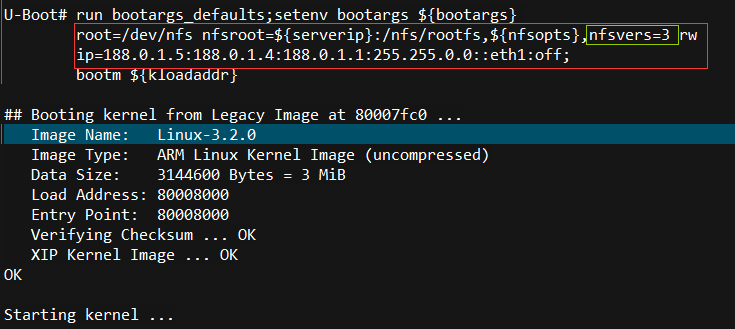 uboot设置nfs参数——linux kernel使用nfs方式加载根文件系统rootfs（六）_kernel nfs-CSDN博客