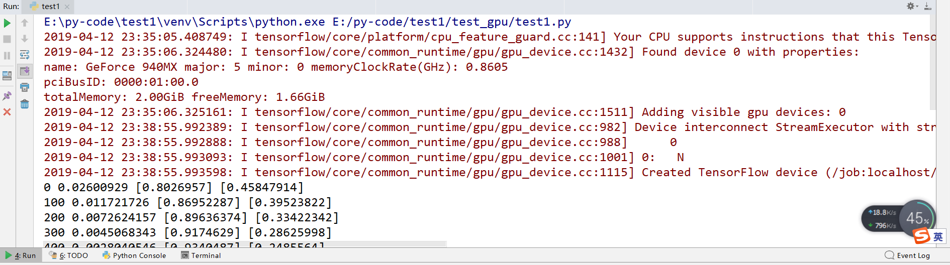 Python版tensorflow-gpu1.12.0安装说明_pip install tensorflow==1.12.0-CSDN博客