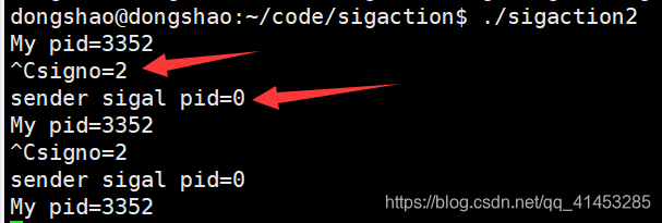 Linux信号处理(sigaction信号捕获函数:struct Sigaction) Csdn博客