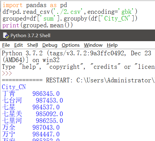 （6、pandas数据分组、分割、合并和变形）python爬虫与数据清洗的进化pandas将dfs分割 Csdn博客 7738