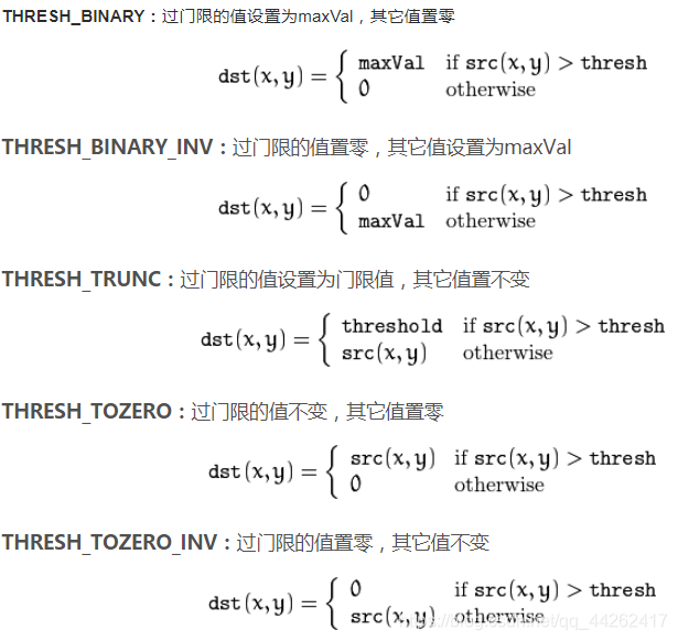 Python Opencv中阈值化操作和自适应阈值化,二值化操作局部自适应阈值化 Csdn博客